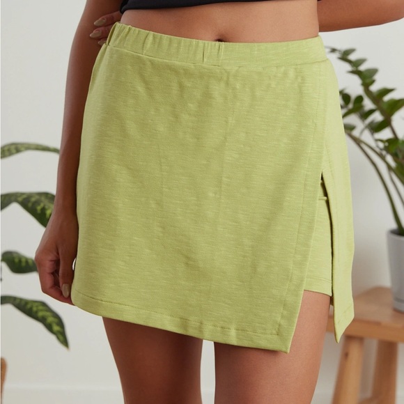 Known Supply | Shorts | Known Supply Westbrook Matcha Green Skort With ...